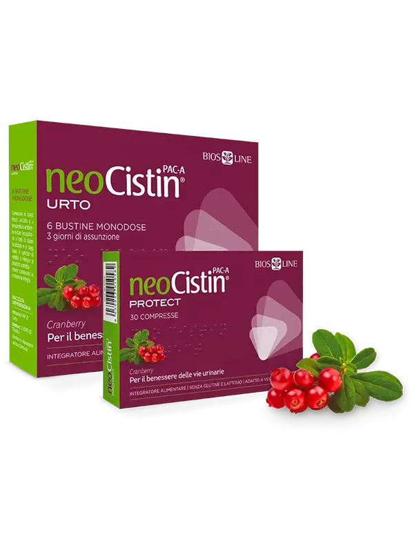 NeoCistin® PAC-A Urto e NeoCistin® PAC-A Protect - Natura Infinita